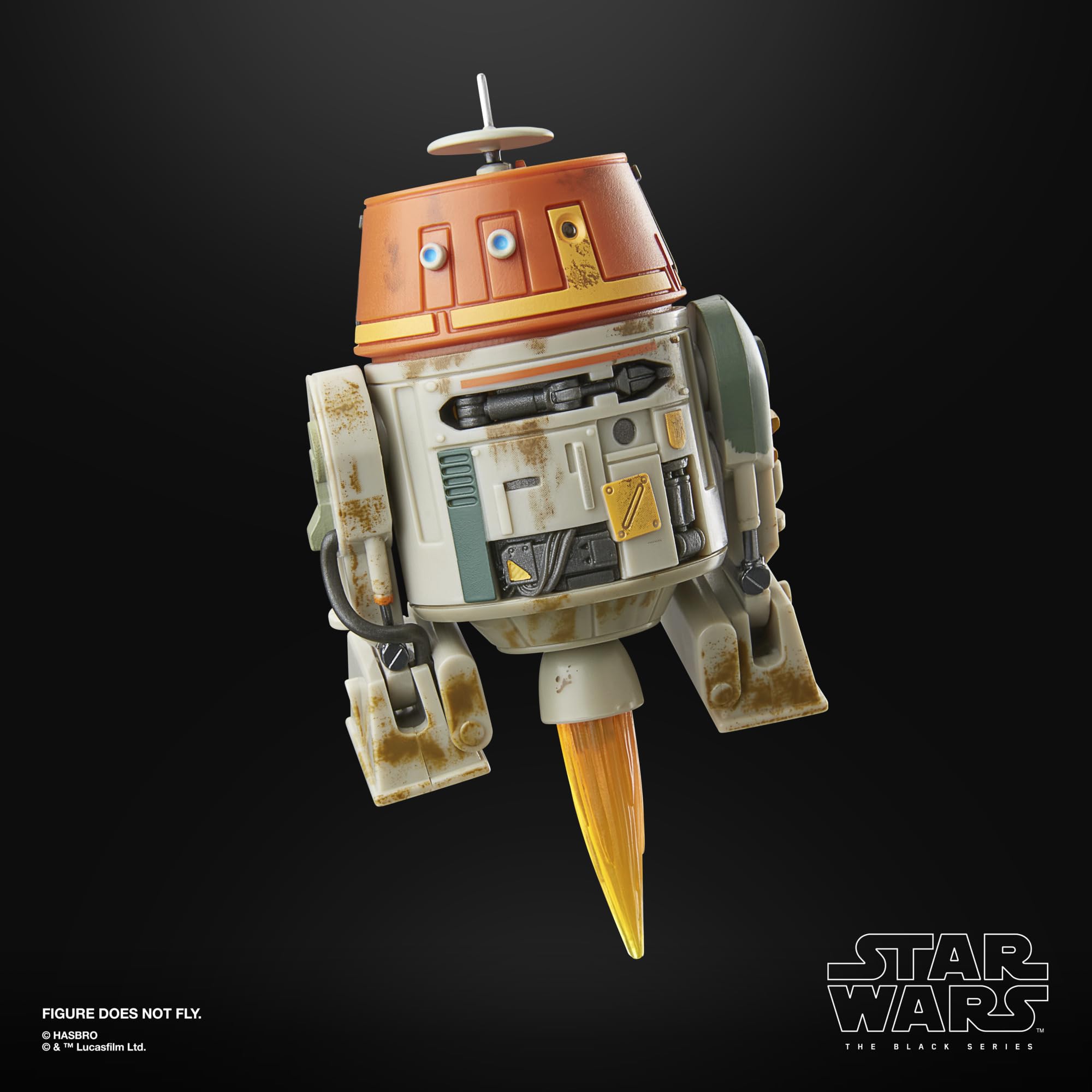 STAR WARS The Black Series Chopper (C1-10P), Rebels 6-Inch Action Figures, Ages 4 and Up