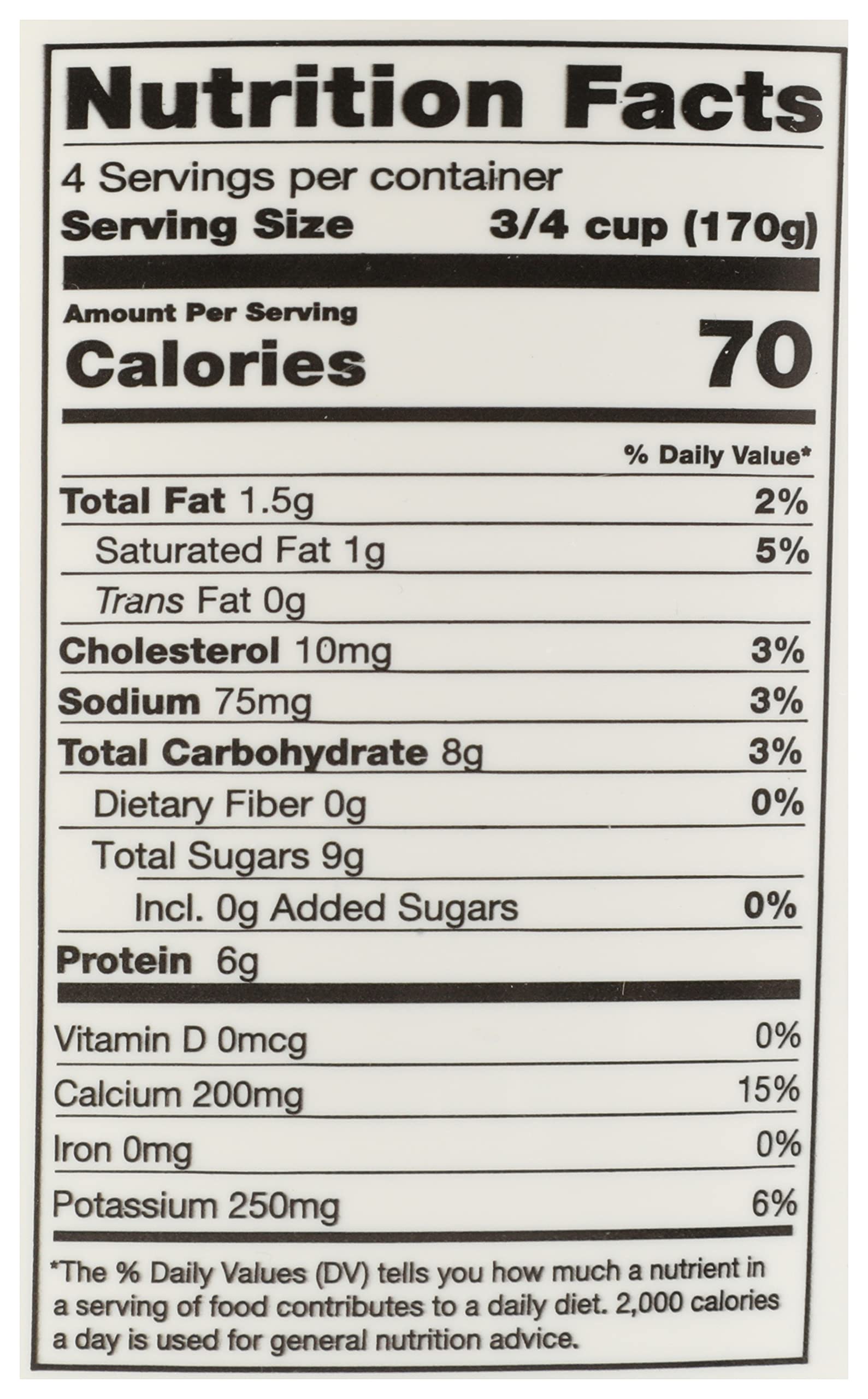 ALEXANDRE FAMILY FARMS Organic Plain A2 Low Fat Yogurt, 24 OZ