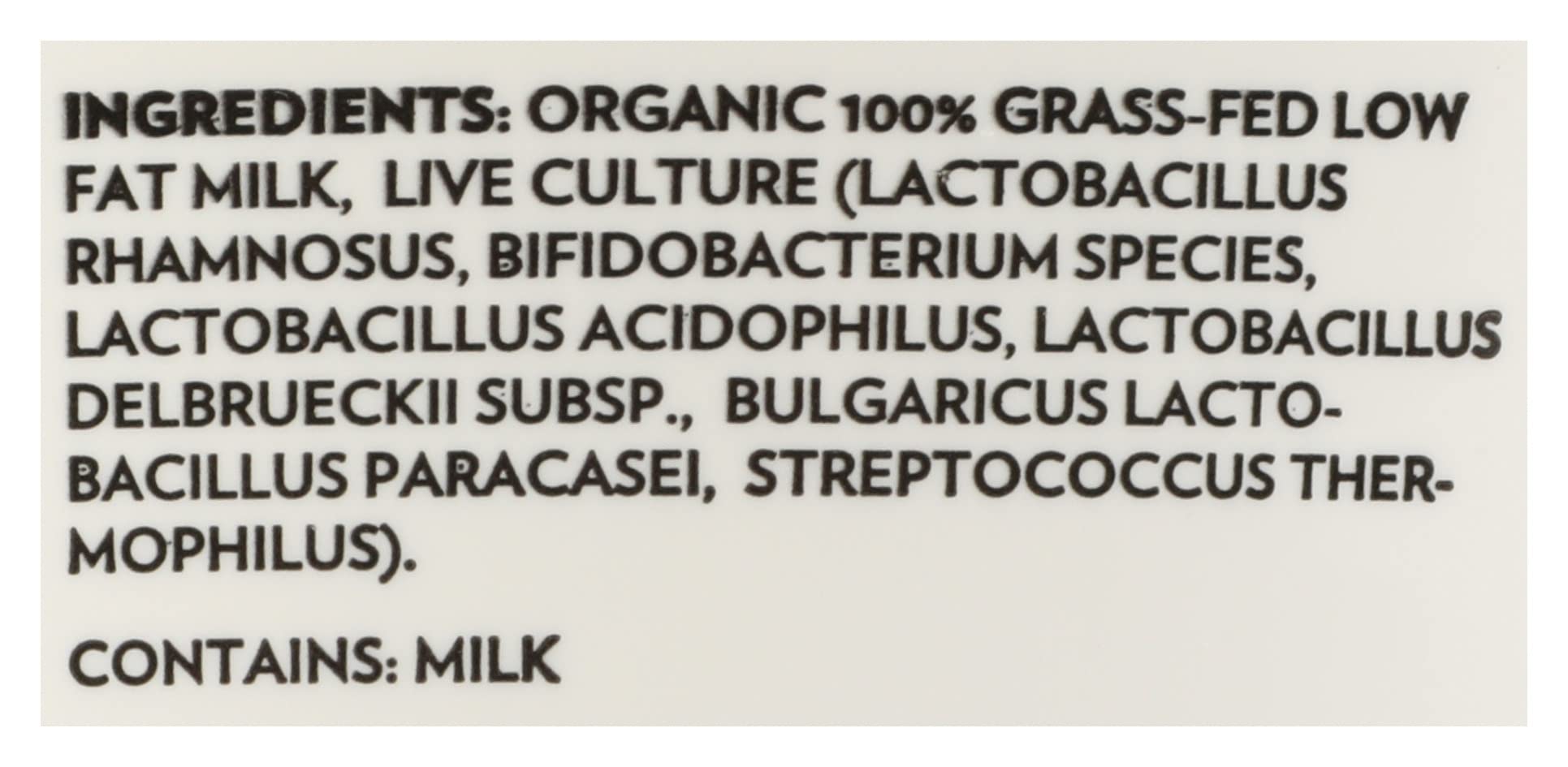 ALEXANDRE FAMILY FARMS Organic Plain A2 Low Fat Yogurt, 24 OZ