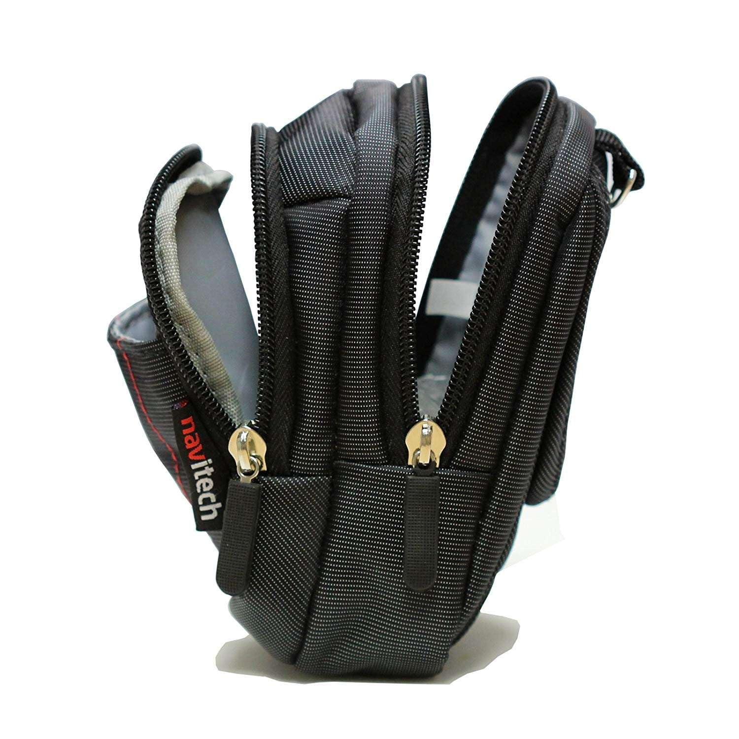 Navitech Black Compact Camera Case Compatible With COZPUZHAT Mini Kids Camera