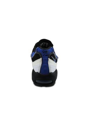 Nike Mens Air Max 95 Running Shoes, Black/White-Game Royal-Sail, 10 M US