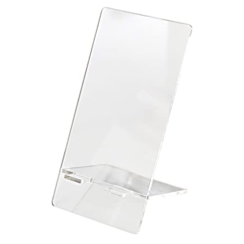 CoolaBoola Acrylic Laptop Stand β Acrylic Laptop Riser with Bonus Acrylic Phone Holder β Portable Clear Computer Stand for Desk, Office, Home β Laptop Stand with Ventilation for up to 16-inch Laptop