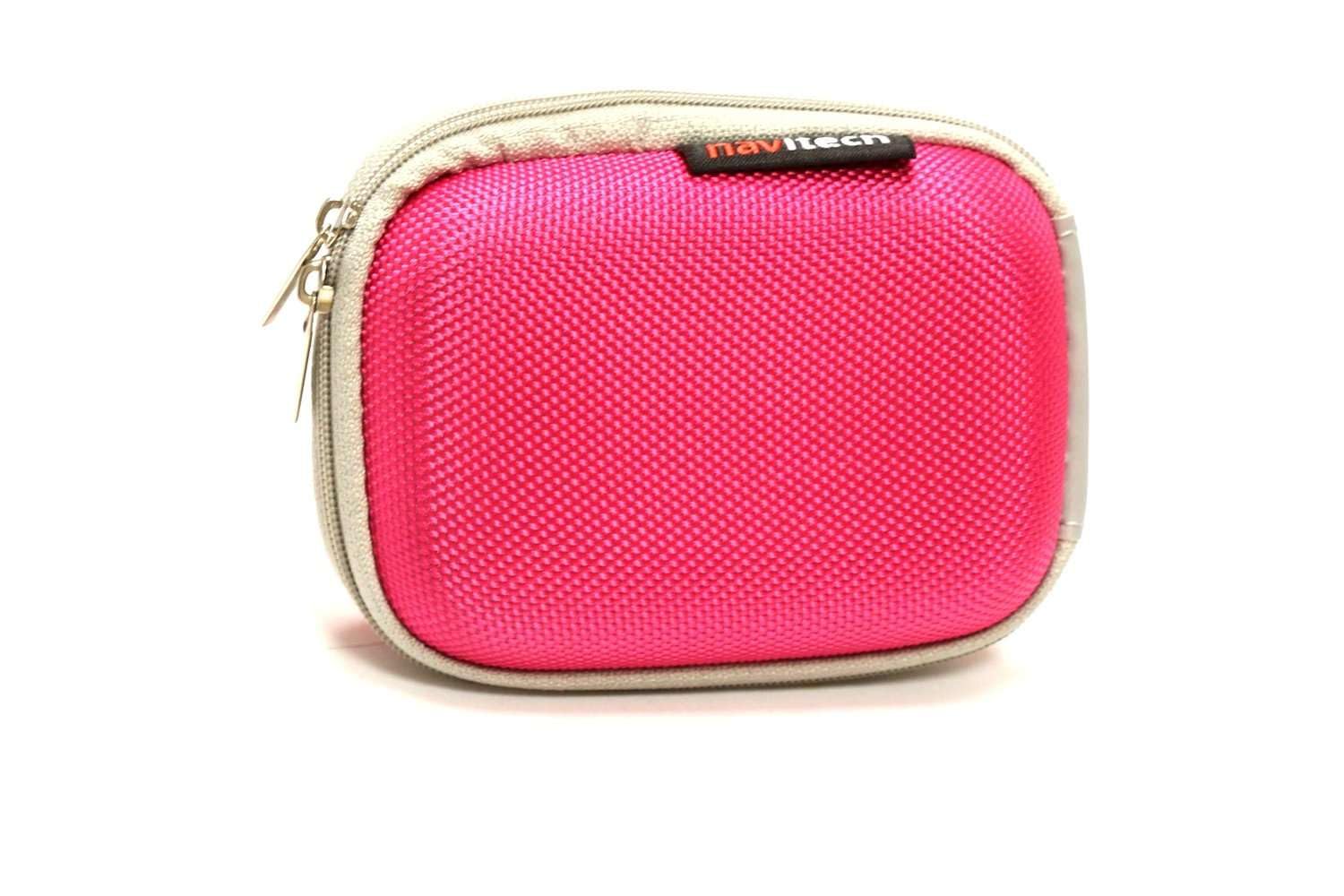 Navitech Pink Shockproof Camera Case Compatible with COZPUZHAT Mini Kids Camera