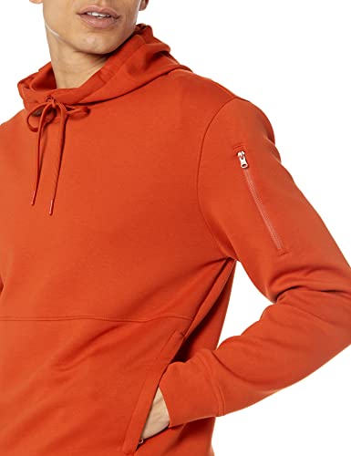 Amazon Essentials Men's Active Sweat Hoodie, Rust Orange, X-Large