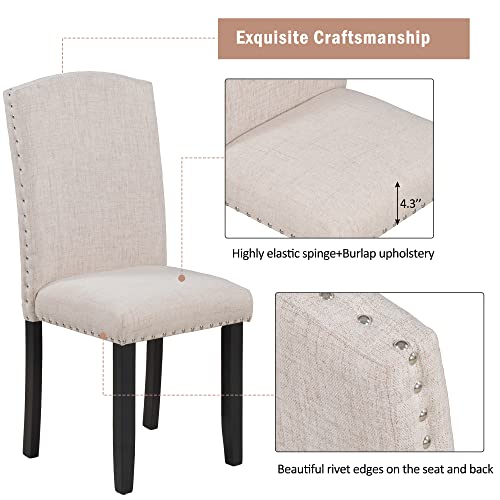 LCH Sets Modern Style 6-Piece Dining 4 Chairs & 1 Bench, Marbled Veneers Tabletop and V-Shaped Table Legs, Ideal for Restaurant or Family Bistro, Simple and Elegant (White)