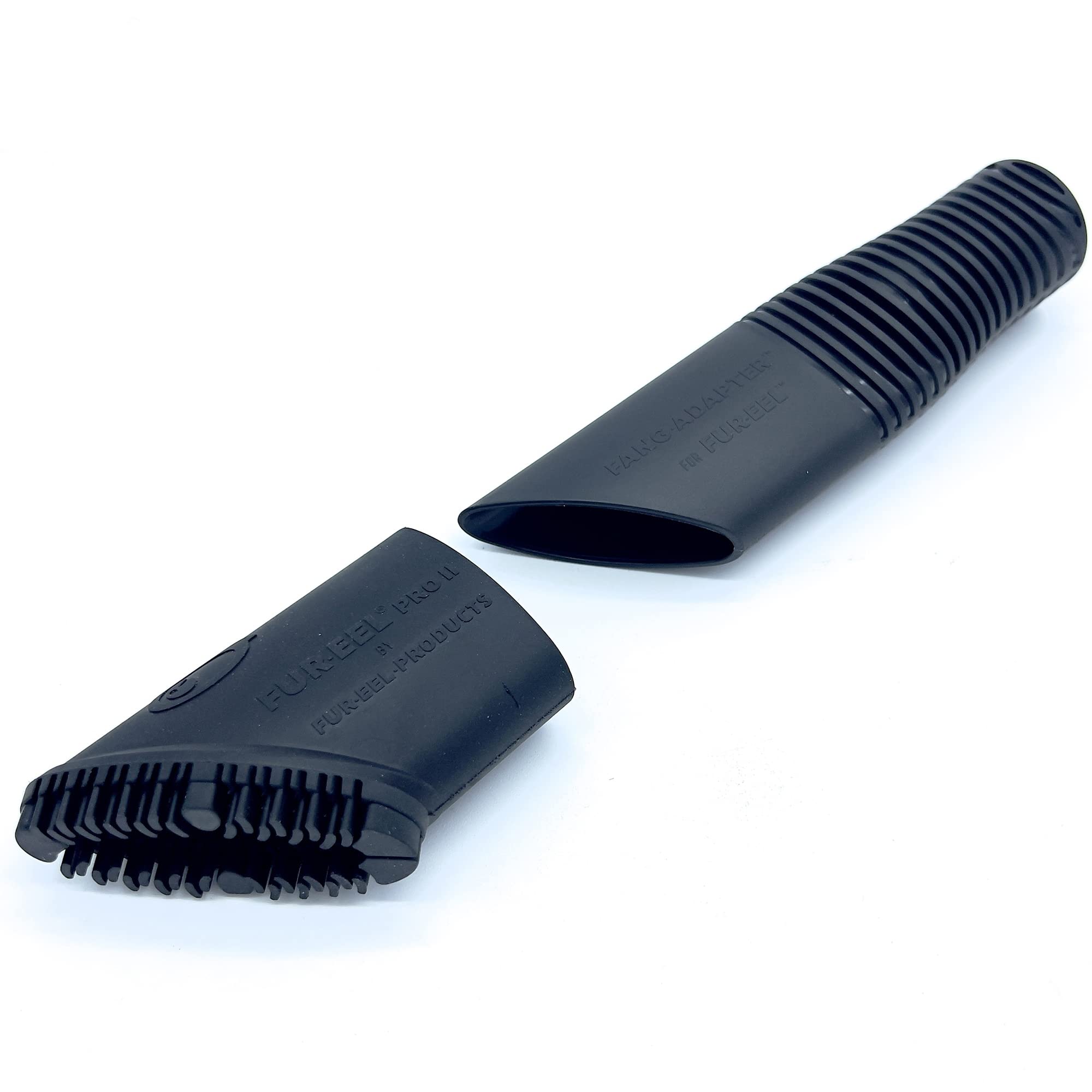 Buff Brite Fur Remover PRO II (2.0) with Fang Adapter - Dog and Cat Grooming Tool, Vacuum Attachment for Pet Hair Removal