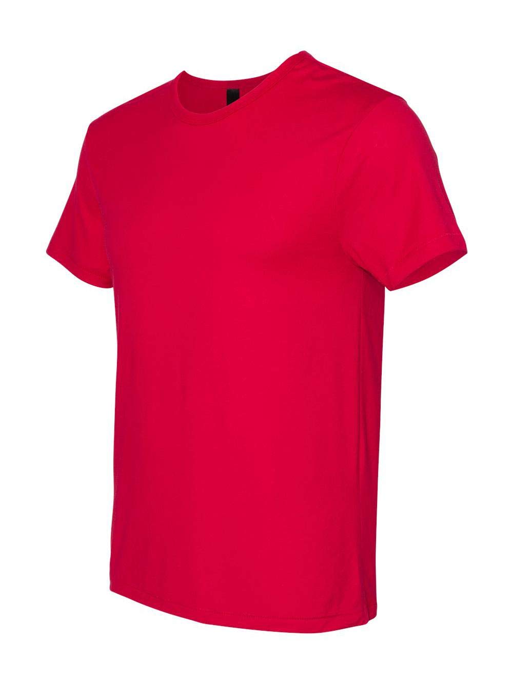 Hanes Mens Modal Elevated Triblend T-Shirt |Premium Reinforced Bound Collar |Cotton Blend Tshirt - Solid Red Triblend Large