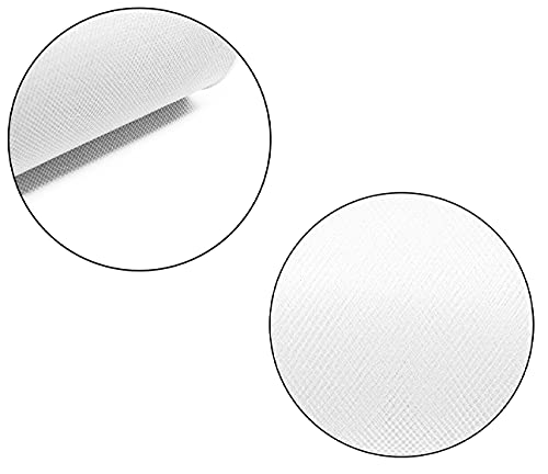 Craft And Party, 54" by 40 Yards (120 ft) Fabric Tulle Bolt for Wedding and Decoration (White)