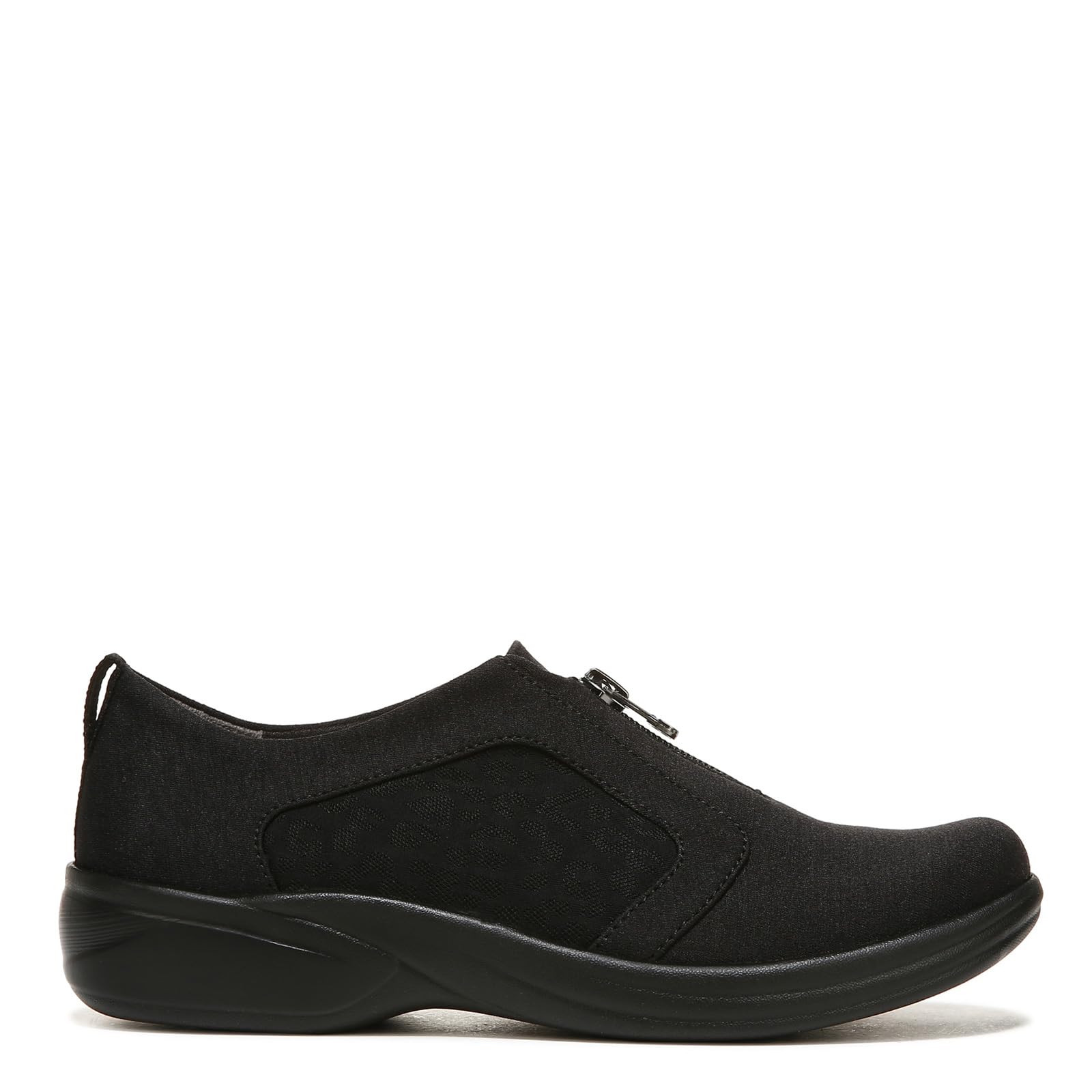 BZees Womens Poetic Comfort Casual and Fashion Sneakers Black 8 Medium (B,M)