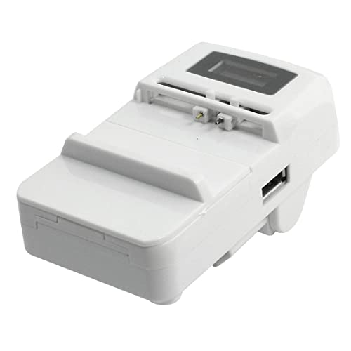 Qtqgoitem AC100-240V EU Plug to DC4.2V Digital LCD 3.7V Li-ion Battery Charger (model: 307 41f 87e 96a 0cf)