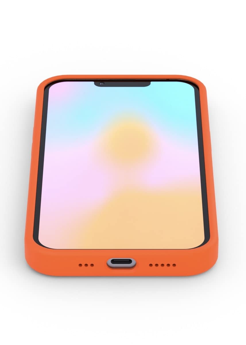 FELONY CASE - iPhone 13 Pro Max Case, Stylish Neon Orange iPhone Case - 360° Shockproof Protective Case Designed for iPhone 13 Pro Max - Compatible with MagSafe