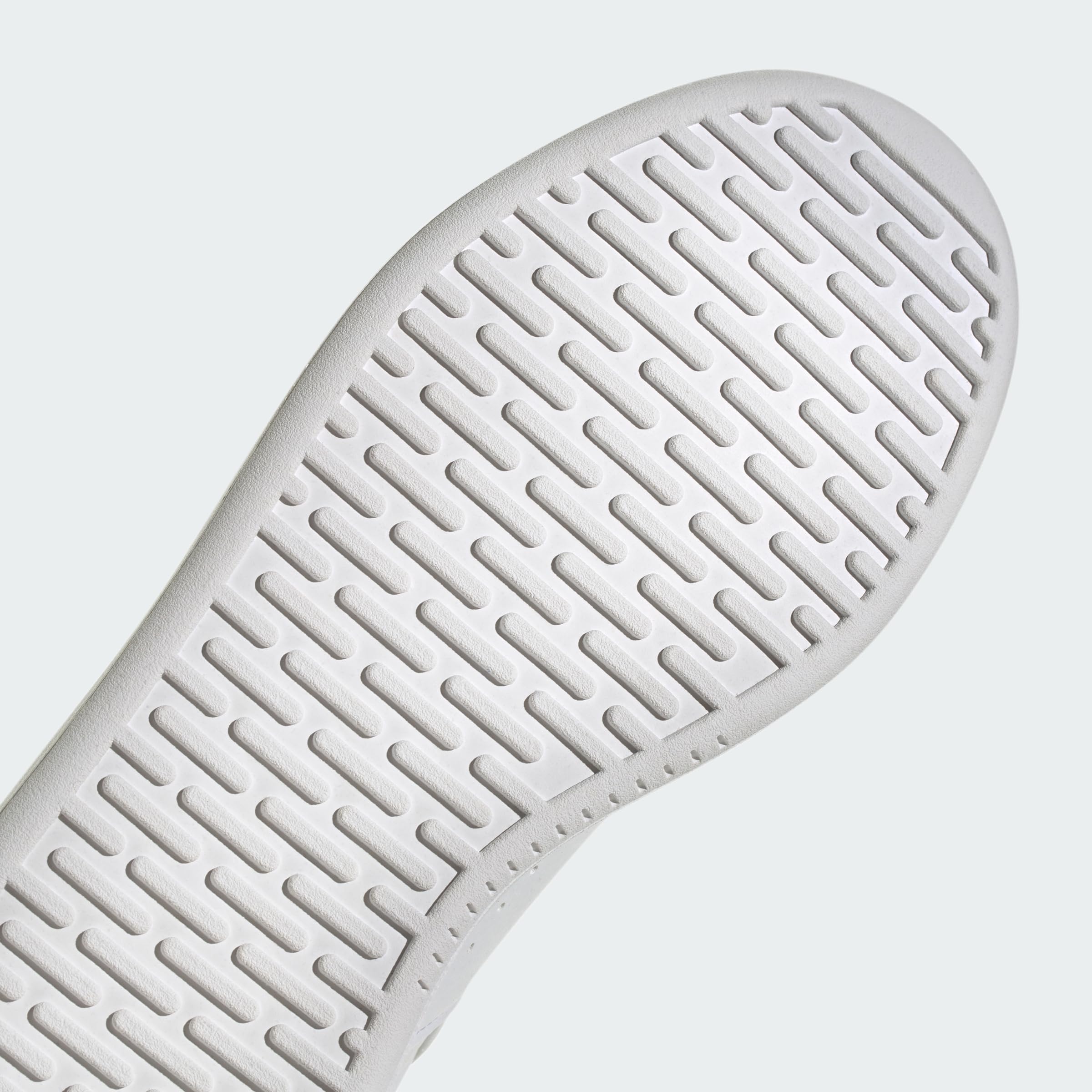 adidas Women's Park ST Sneaker, White/White/Silver Metallic, 8