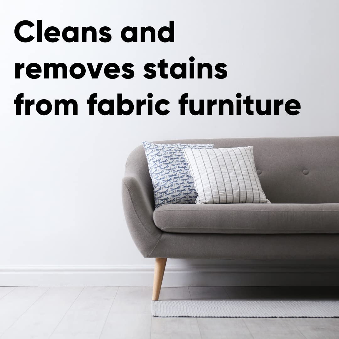 Geist. Fabric Cleaner & Stain Remover | For Alcantara & cloth car interior, sofa, furniture, carpet, rug, clothes | Plant based | Suitable for cotton, wool and artificial fibres | 500 ml / 16.75 fl.oz