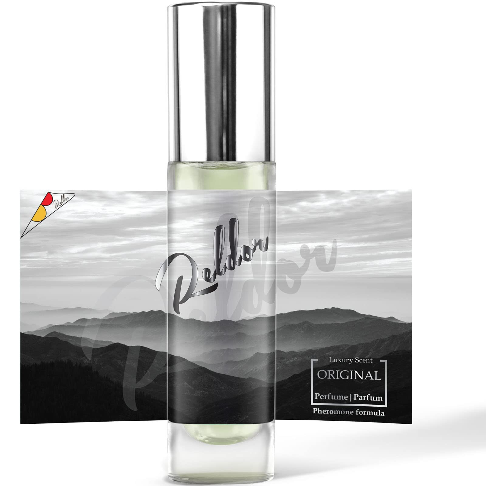 Reldor pheromone cologne for men, The Aromatic Aquatic Mens Perfume That Defines Your Style - Alluring Scent - Travel Size Roll On Perfume Oil for Men