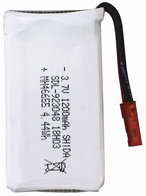 4PCS 3.7V 1200mAh Lithium Battery with 4 in 1 Charger for X900 X9TW Folding Quadcopter
