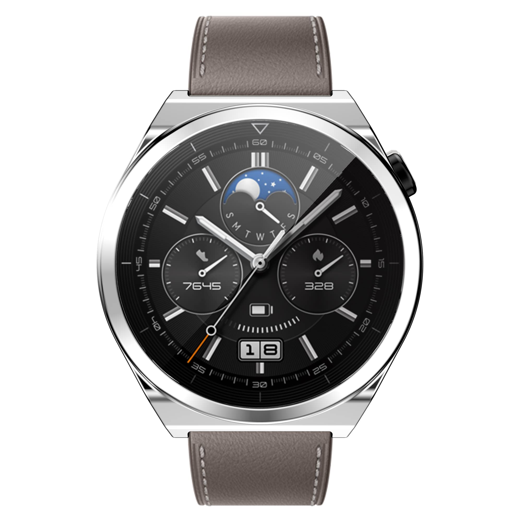 Protector Cover Case Compatible with Huawei Watch GT3 Pro 43MM 46MM,Soft TPU Bumper Anti-Scratch Protective Shell for Huawei Watch GT3 Pro Screen Protector Smartwatch Accessory