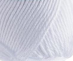 Lion Brand Yarn - 24/7 Cotton - 6 Skeins with Needle Gauge - Christmas Holiday #1 (Grass, Red, & White)