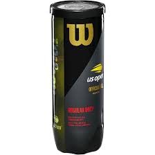 Wilson US Open Regular Duty Tennis Balls - 3 Ball Can (1 Case = 24 Cans)