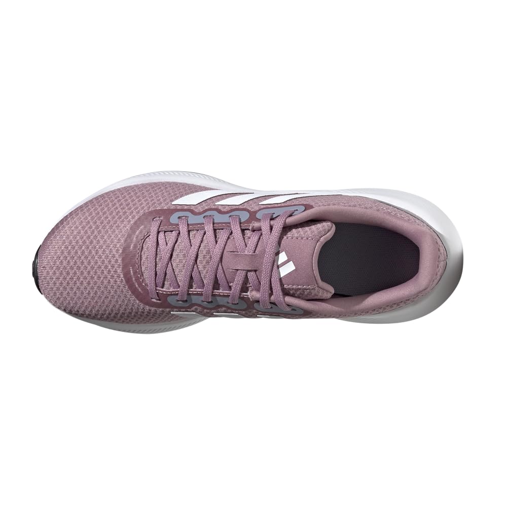 adidas Women's Runfalcon 3.0 Sneaker, Wonder Orchid/White/Core Black, 7