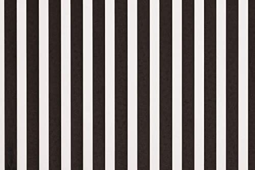 Premium Tissue Paper Black & White Stripes Tissue Paper 20 X 30-24 Sheet