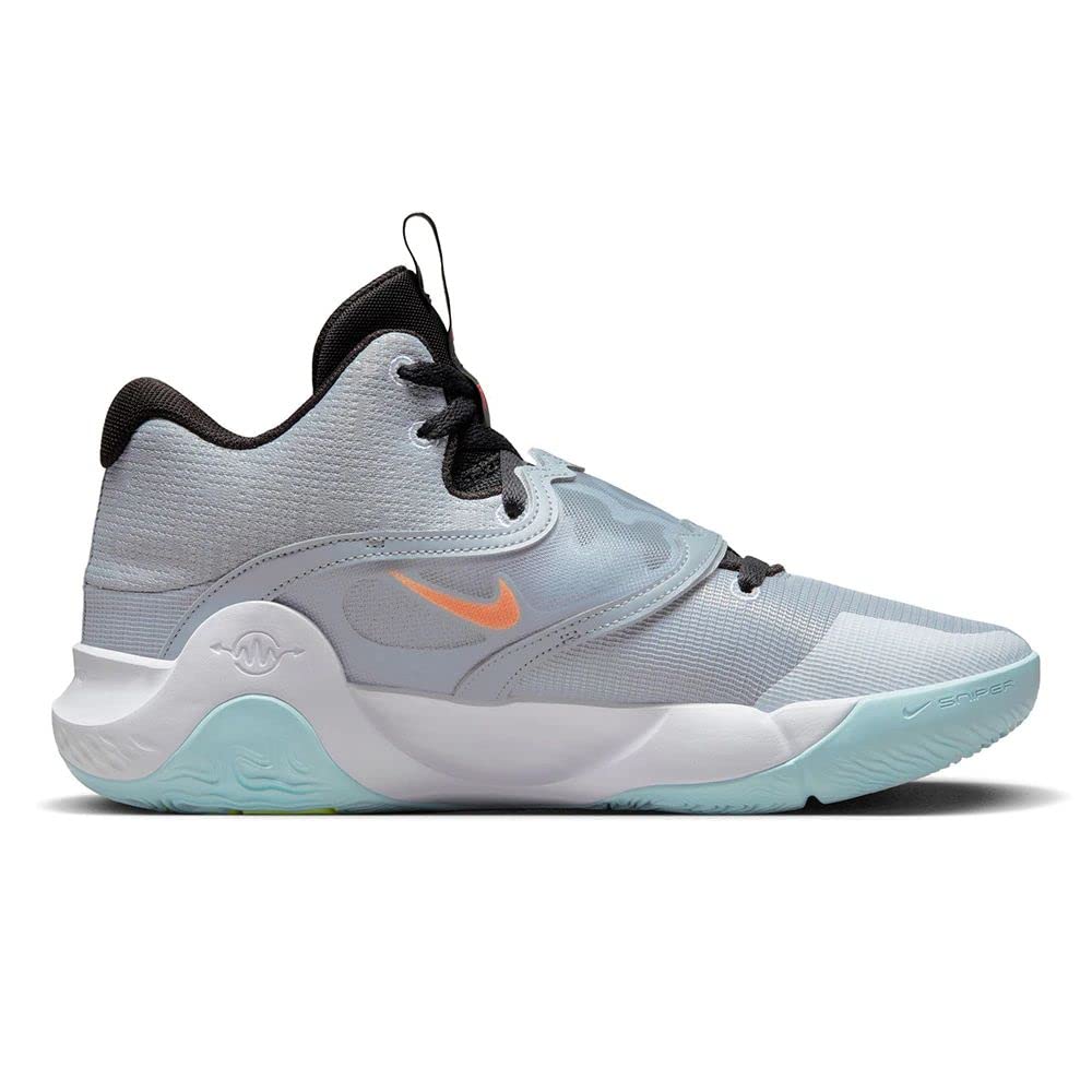 Nike Men's Trey 5 X Basketball Shoes, Wolf Grey/White-barely Volt, 11