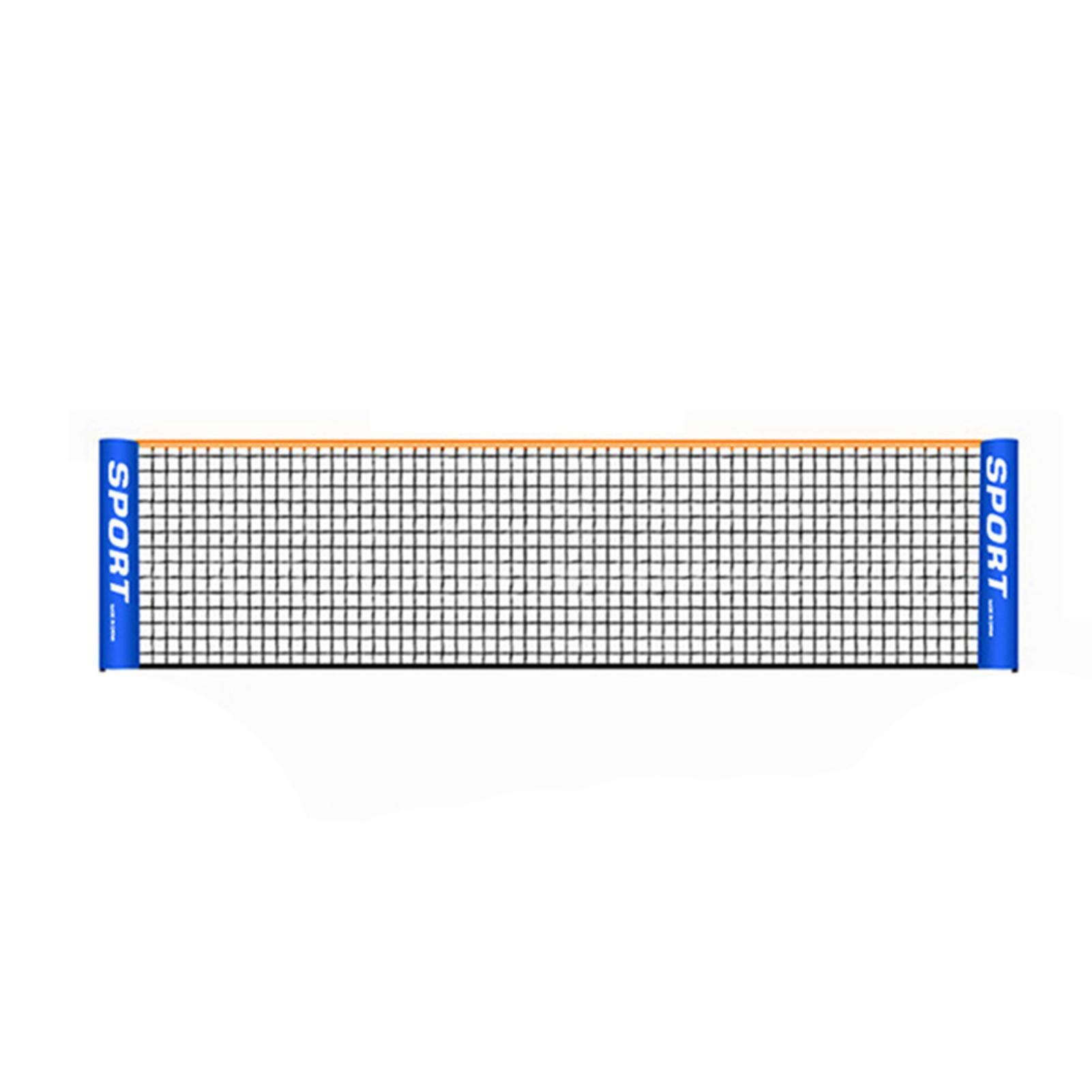 Badminton Net, Pickleball Net Badminton Net 2 in 1 Portable Height Adjustable Badminton Net Easy Setup Volleyball Net Standard Size Replacement Portable Mesh Net Tennis Pickleball Training 3.1 meters