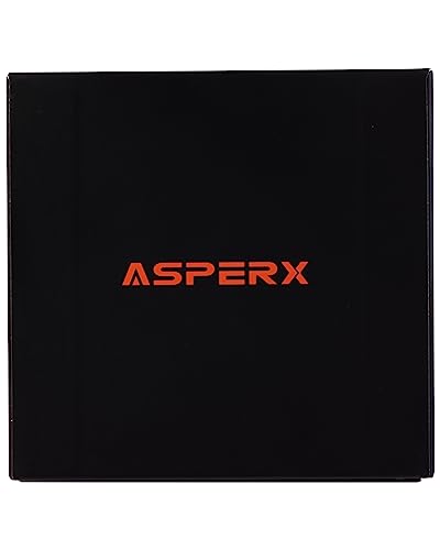 ASPERX AX4500 Jump Starter, 4500A Peak Car Jump Starter for Up to All Gas and 10.0L Diesel Engines, 12V Battery Starter with 4 Inch LCD Display, Lithium Battery Booster with Built-in LED Light