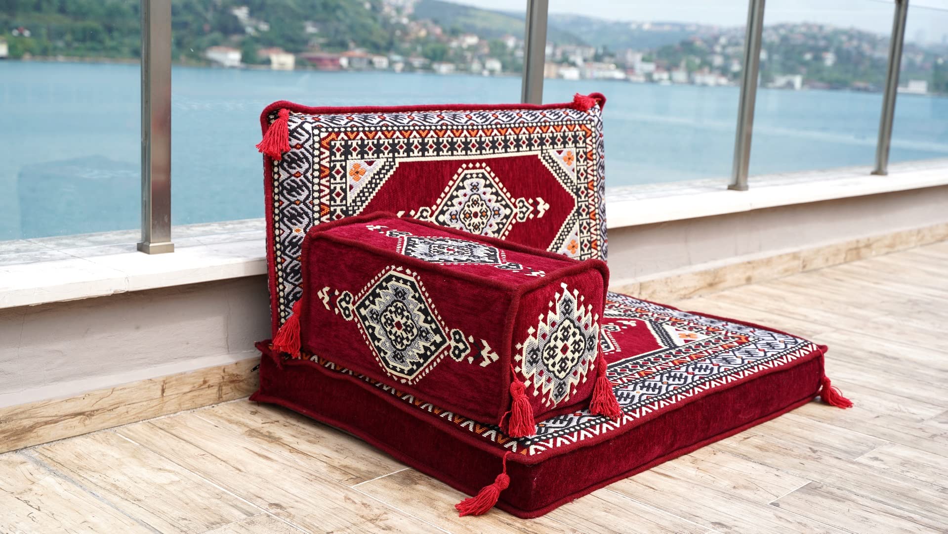 Arabic Living Room, Moroccan Home Decor, Floor Cushion, Arabic Floor Couch, Turkish Floor Sofa, Ethnic Sofa, Arabic Sofa Seating
