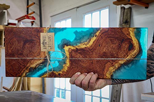 Deep Pour Epoxy Resin, 3 Gallon Kit, Liquid Glass 2-4 Inch Casting Resin, Clear Epoxy Resin for Wood, Food Safe Epoxy Resin, Heat Resistant Epoxy, Penetrating Epoxy, Two Part Resin Epoxy