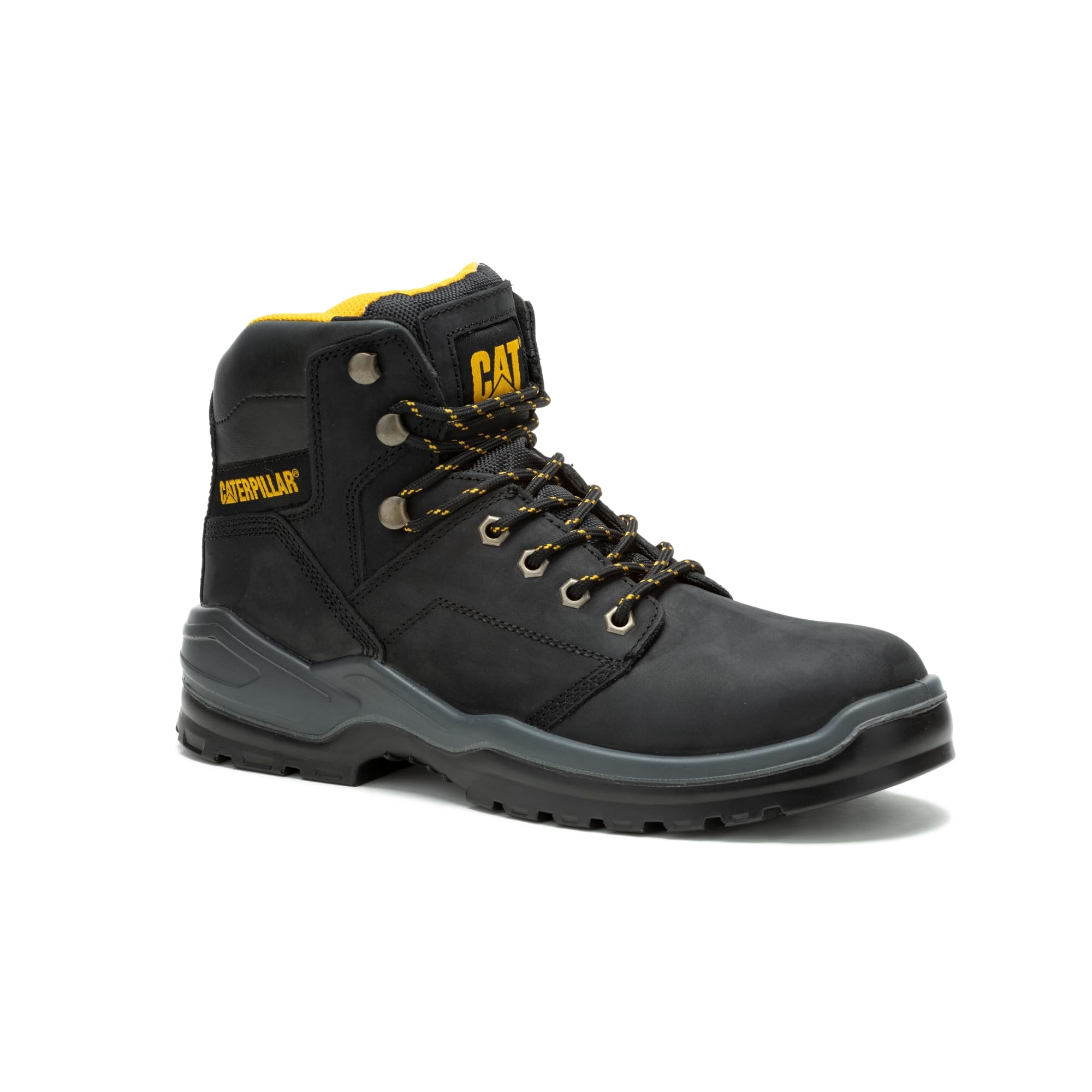 Cat Footwear Men's Striver Steel Toe Industrial Boot, Black, 13 Wide