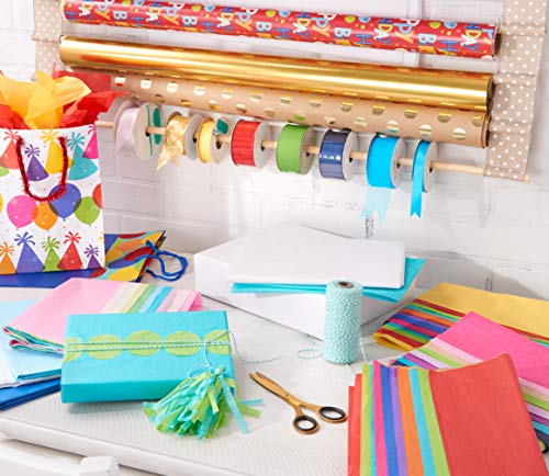 American Greetings Bulk White Tissue Paper for Birthdays, Easter, Mother's Day, Father's Day, Graduation and All Occasions (125-Sheets)