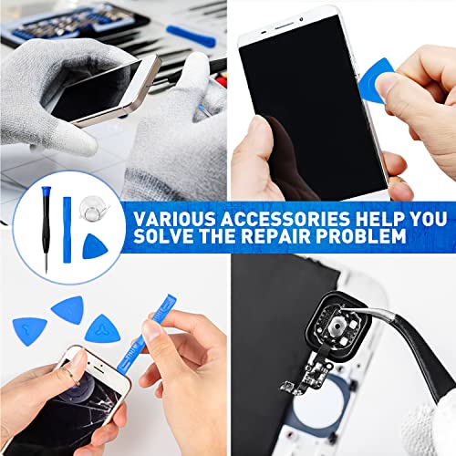 Small Screwdriver Set, VMAN 33Pcs Magnetic Precision Screwdriver with Flathead Phillips Screwdrivers Pentalobe Torx Star Screwdrivers Tweezers for Repairing Smartphone Laptop Eyeglass Watch