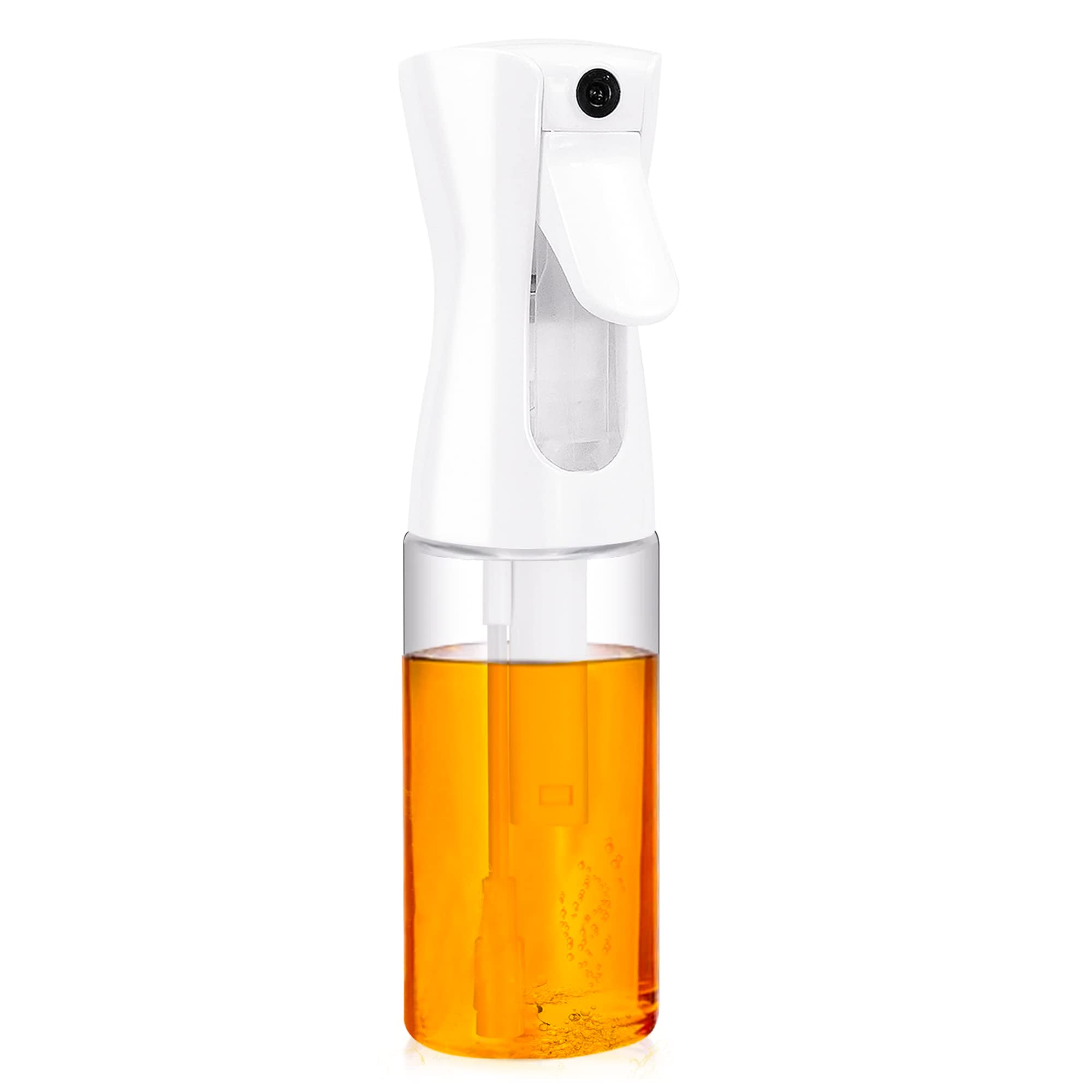 Oil Sprayer Glass Bottle for Cooking, 200ml, Reusable, Food Grade for Air Fryer, Salad, Baking, Frying, BBQ