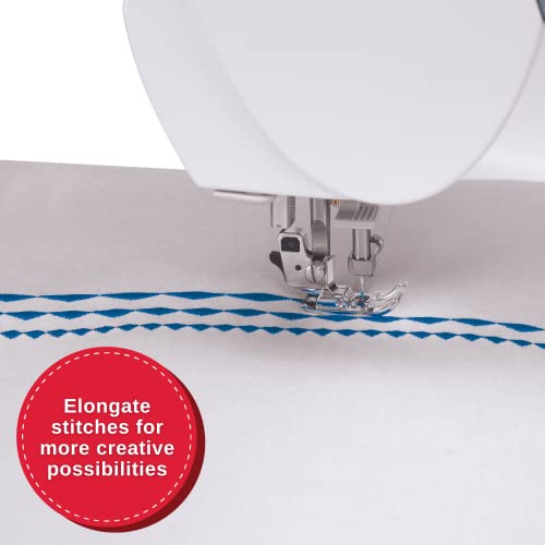 SINGER | 9960 Sewing & Quilting Machine With Accessory Kit, Extension Table - 600 Stitches & Electronic Auto Pilot Mode