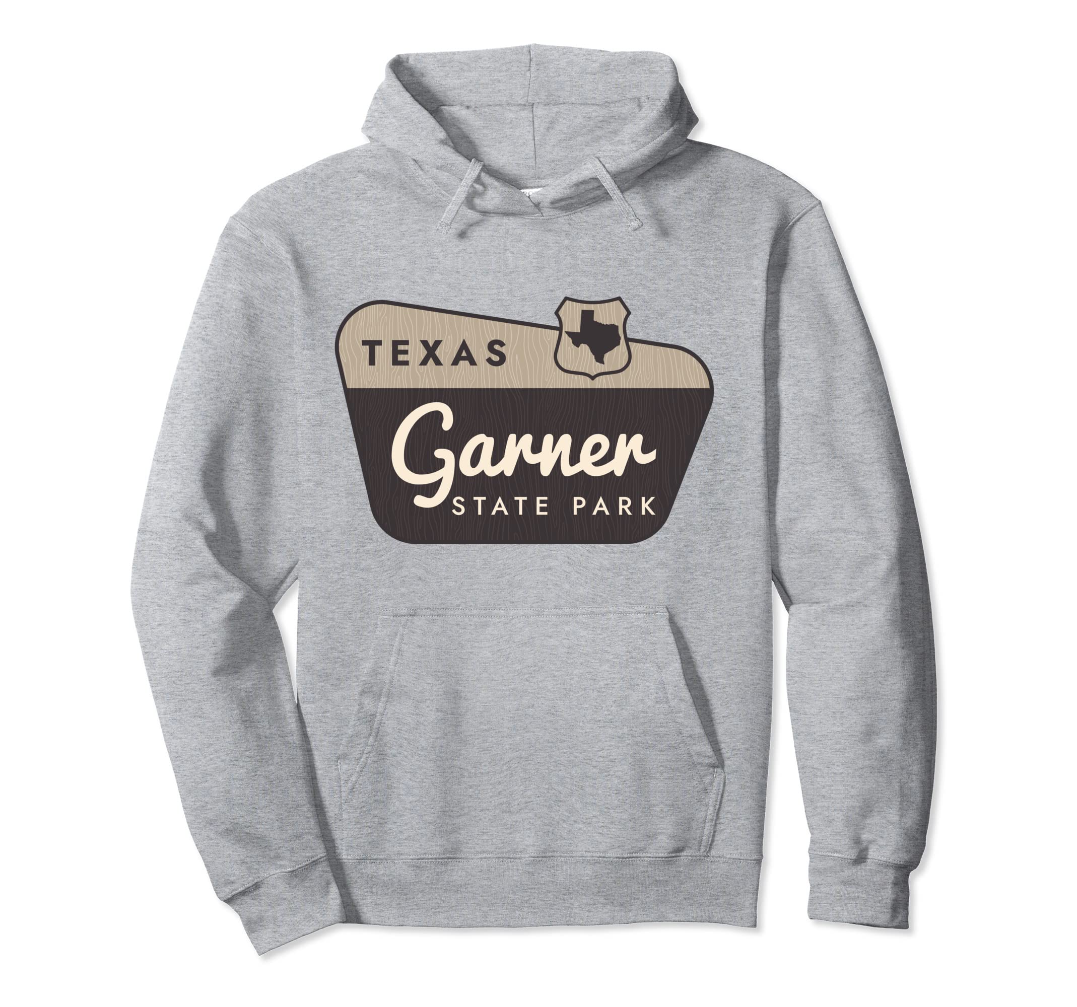 Garner State Park Texas TX Welcome Sign Vacation Pullover Hoodie