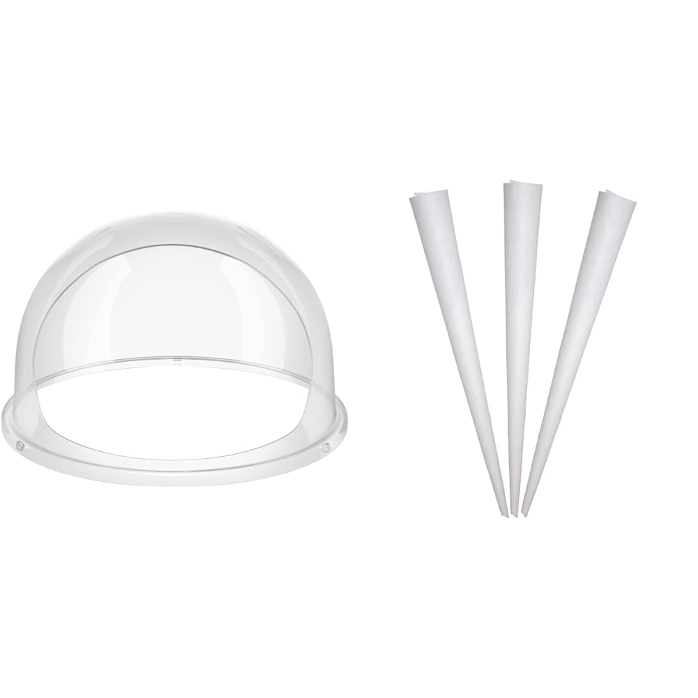 VBENLEM 21 Inch Cotton Candy Machine Cover Bubble Shield Plastic for Commercial Floss Maker, Clear & Perfectware - PW Cotton Candy Cone 100ct Cotton Candy Cones 100ct