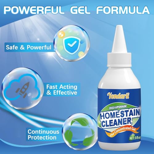 Home Remover Gel, 10 Fl Oz Remover for Washing Machine Refrigerator Strips, Household Front Load Washing Machine Cleaner, Cleaner For Tiles Sealant Bathroom Cleaning Home Sinks Grout Cleaner (5 Floz)
