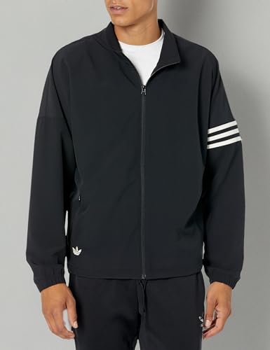 adidas Originals Men's Adicolor Neuclassics Track Jacket, Black, X-Large