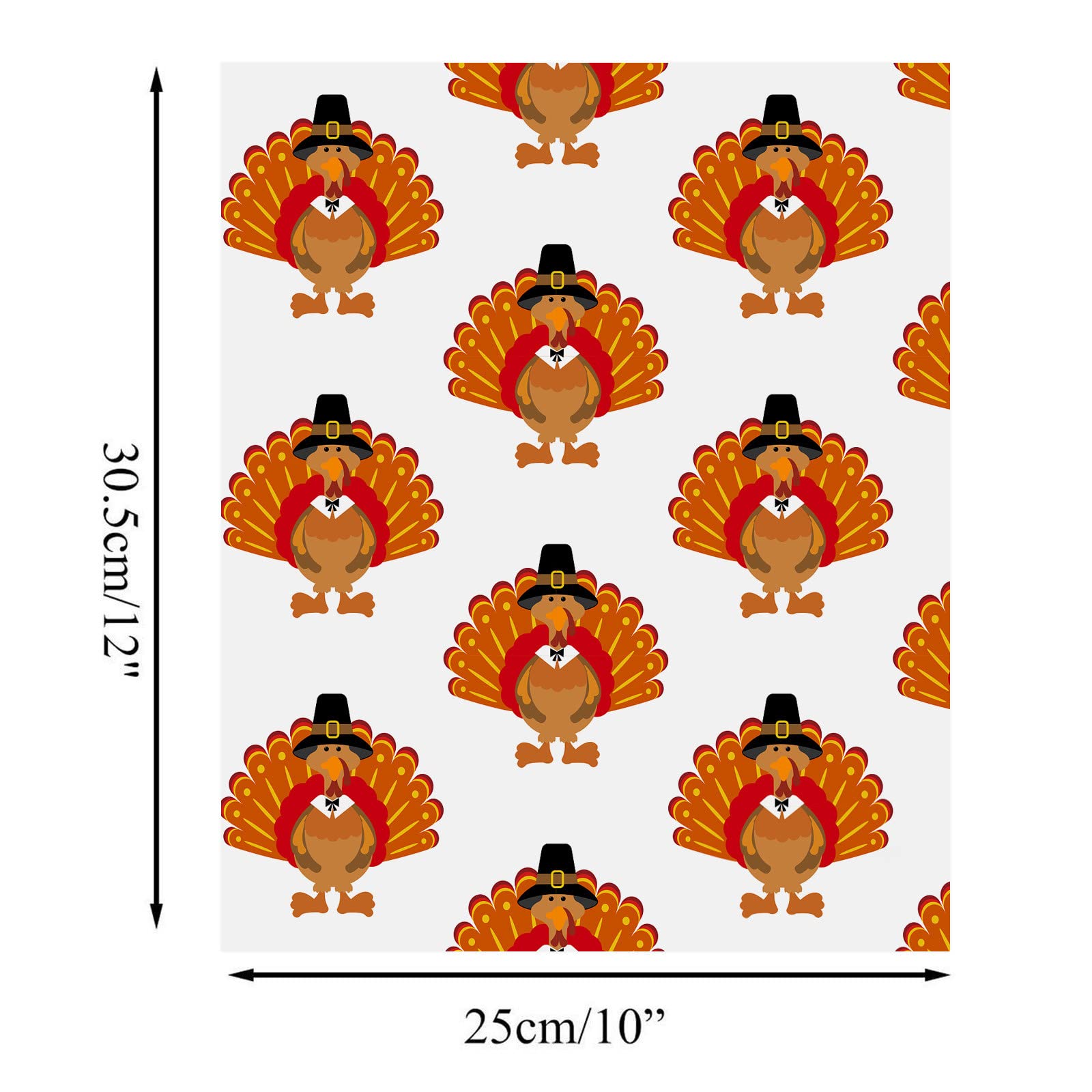 Fall Thanksgiving Halloween Christmas Heat Transfer Vinyl Rainbow Stripe Pattern Vinyl Vinyl Bundling Roll Soft Metal HTV Vinyl for Ironing Clothes and Other Fabrics Rainbow Vinyl (A1-C, One Size)