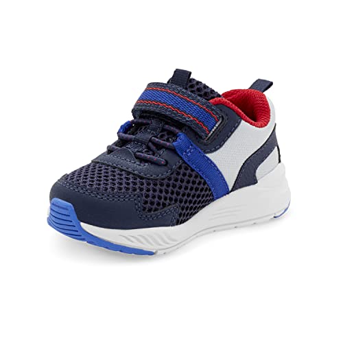 Stride Rite Kids M2P Player Athletic Sneaker, Midnight, 5.5 US Unisex Toddler