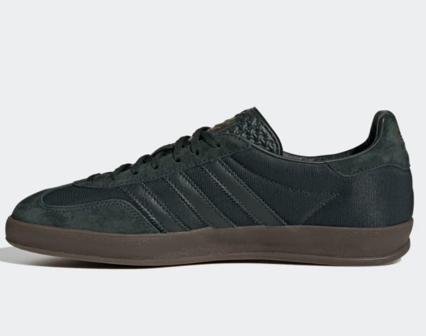 adidas Men’S Gazelle Indoor Shoes, Shadow Green/Shadow Green, US 10