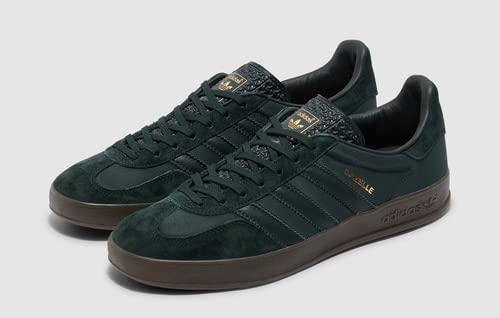 adidas Men’S Gazelle Indoor Shoes, Shadow Green/Shadow Green, US 10