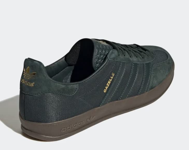 adidas Men’S Gazelle Indoor Shoes, Shadow Green/Shadow Green, US 10