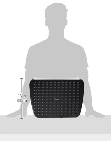 Fellowes 48121 Standard Foot Rest, Graphite