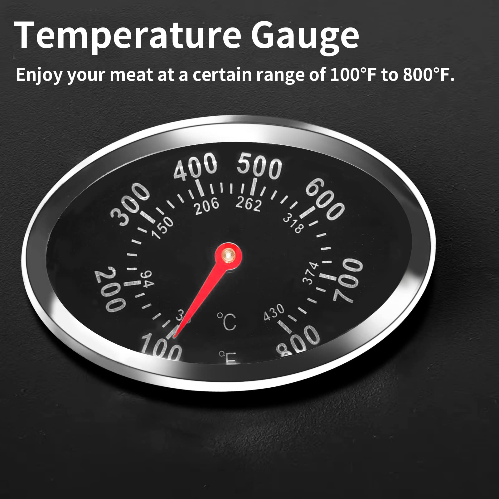 BSARTE Upgraded Hinged Lid with Temperature Gauge Designed to Fit Blackstone Griddle 22 inch Table Top Griddle / 5011 Griddle Lid & Griddle Cover