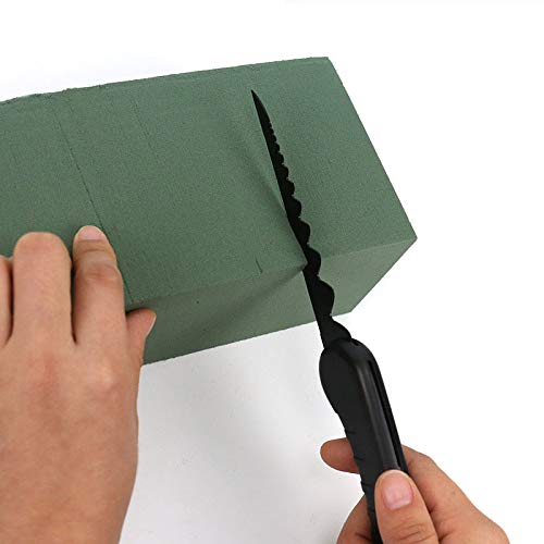 Crafare 6pc Wet Floral Foam Bricks Green Florist Styrofoam Blocks for Spring Fresh Flower Arrangement and Crafts Supply