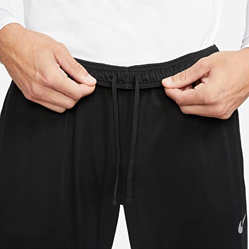 Nike Men's Therma-FIT Repel Challenger Running Pants, Black/Reflective Silver, Large