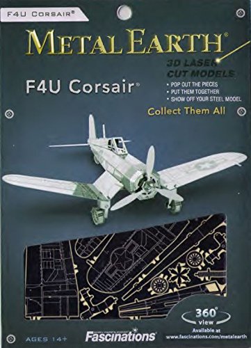 Metal Earth F4U Corsair 3D Metal Model Kit Fascinations