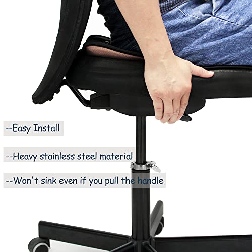 Spidfee Fix Sinking Office Chair, Avoid Sinking of Office Chair Height-Adjustable Cylinder Replacement No Tools Needed