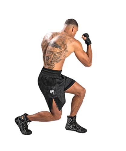 Venum mens Venum Electron 3.0 Boxing - Black Shorts, Black, X-Large US